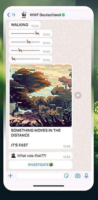 WhatsApp game for WWF – Tree of Hope | charles